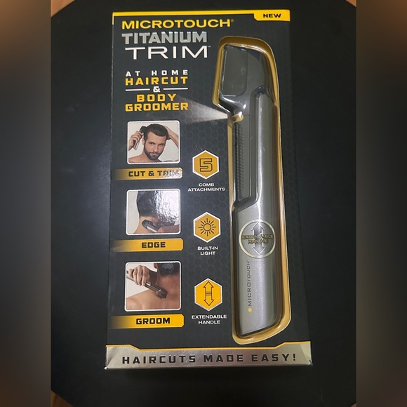 Grooming | New Microtouch Titanium Trim Hair And Body Groomer | Poshmark